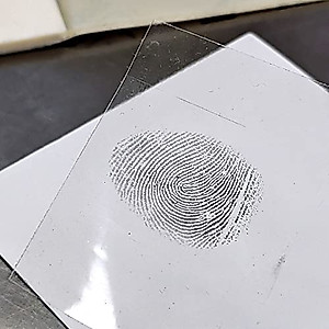 Crime Scene Fingerprint Lift Pads 2x6 2pk