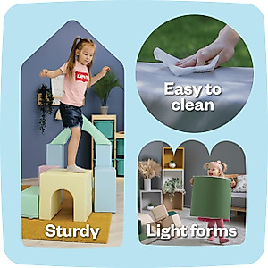 IGLU Soft Play Rocker Banana Shape Large Rocking Horse Hobby Toy for Kids Age 1-7 Montessori Open Ended Play (Grey)