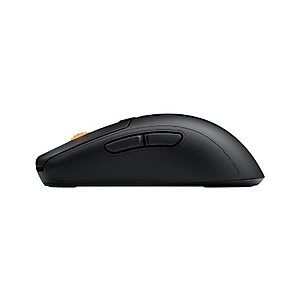 Fnatic Bolt Black Wireless Gaming Mouse - Pixart 3370 Sensor, 69g, WiFi & Bluetooth Battery Life 110-210h, USB-C Charging, Kailh GM 8.0 Switches, 4 Profiles & DPI Stages, Virgin PTFE Skates (Windows)