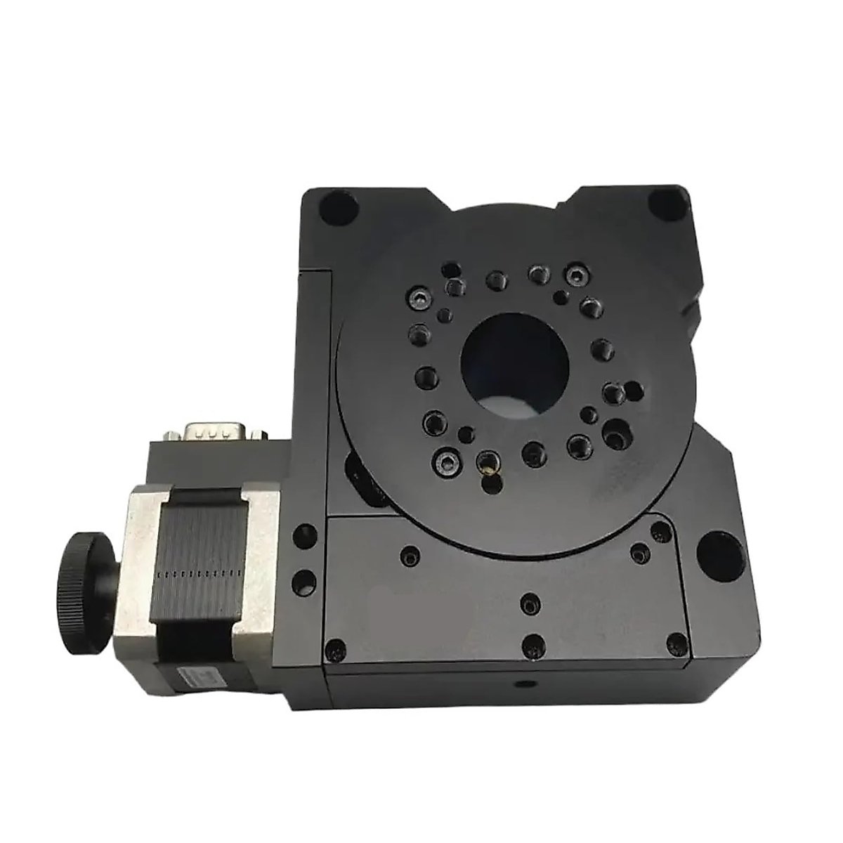KACOME Motorised Rotary Table Hollow R-axis 360° indexing Table Table 100mm Tested