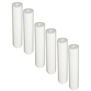 CFS – 6 Pack Sediment Water Filter Cartridges Compatible with PS5-10C Models – Remove Bad Taste & Odor – Whole House Replacement Water Filter Cartridge - 5 Micron - White