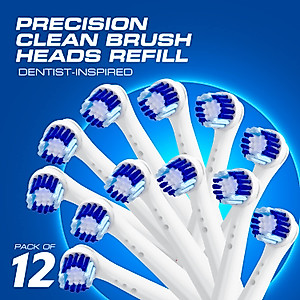 Toothbrush Heads Compatible with Oral-B Electric Toothbrush – Precision Replacement Toothbrush Heads Refills (8)