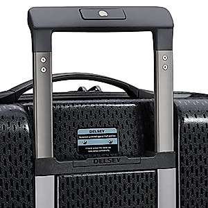 Delsey Paris Suitcase, Black, XXL (82 cm-110 L)