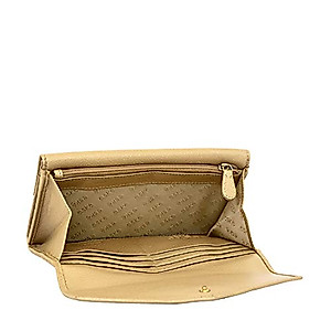 eské Bianca - Envelope Wallet in Genuine Leather - RFID - Holds Cards, Coins and Bills - Compact Design with Pockets - For Everyday Use - Travel Friendly - Water Resistant - For Women