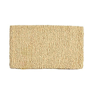 Vivaterra Spring Garden Coir Door Mat, 30" W x 18" D x 1" H, Natural Coir Entrance Doormat, Thick for Outdoor, Entry, Patio, Front Door Mat, Cheery Eco-Friendly Welcome Mat