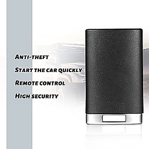 Key fob, VOFONO Keyless Entry Remote Smart Replacement Compatible with Cadillac CTS 2008-2015/ STS 2008 - 2011 (FCC ID: M3N5WY7777A) 5 Buttons