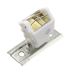 MEETOOT 4pcs Shade Cord Lock with 8pcs Screws for Roman and Austrian Shades, Holds up to 3 Cords Window Blind Lock Roman Shade Lock Accessories