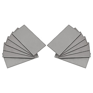 Luckyweld Welding Practice Kit (2"X4") 11 Gauge Mild Steel Metal Material Welding Coupons12pcs, Welding Kit for MIG, TIG, Arc, Weld(12 pcs)