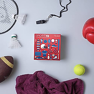 Helvetiq Sport IQ Party Game - Ultimate Trivia Game for Sports Enthusiasts! Challenging Team Game for Game Night, Fun Quiz Game for Kids & Adults, Ages 12+, 2-12 Players, 45 Minute Playtime, Made