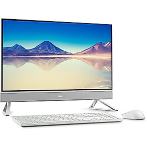 Dell Inspiron 7000 All-in-One Desktop, 27'' FHD Touchscreen, 12th Gen Intel Core i7-1255U, GeForce MX550, 16GB RAM, 1TB SSD, HDMI, RJ-45, Wireless Keyboard&Mouse, WiFi 6 Windows 11 Home, White (7700)