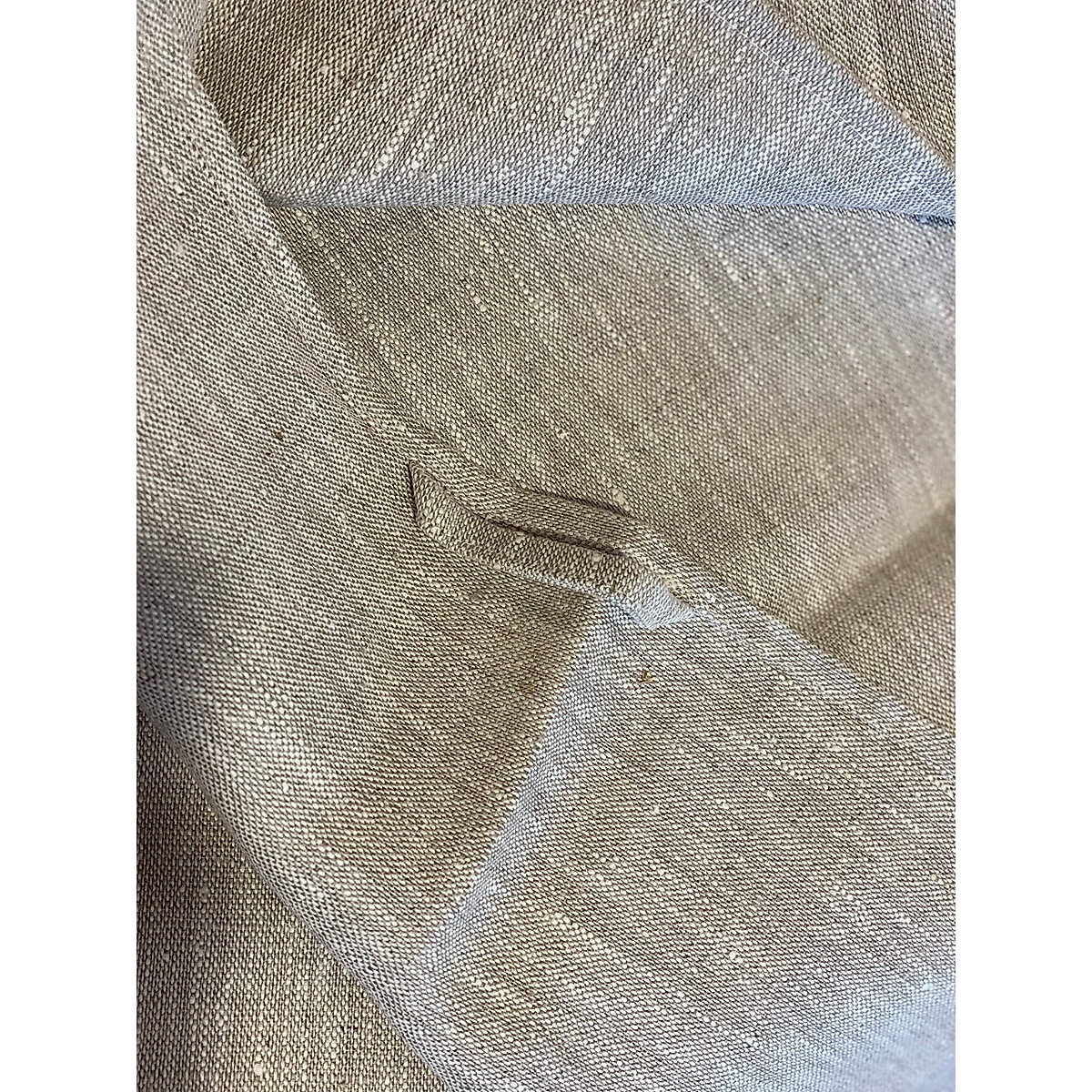 Trendy Tripper 100% Pure Lithuanian Linen Tea Towel Natural White Melange 20” x 27” (Natural White Melange, 1)