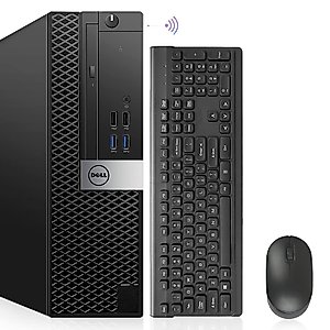Dell Desktop Computer Windows 10 Pro OptiPlex 7040 i7 Refurbished Small Form Factor PC, i7-6700 3.40GHz,32GB Ram DDR4 512GB M.2 NVMe SSD,AX210 Built-in WiFi 6E, HDMI 3 Monitor Support (Renewed)