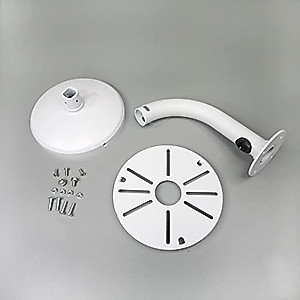 compcctv Security Camera Mount Bracket, Dome Camera Mount Universal Camera Wall Mounting Bracket for CCTV Security Camera/IP Camera