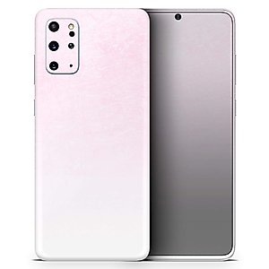 DesignSkinz Hot Pink Fade to White Protective Vinyl Decal Wrap Skin Cover Compatible with The Samsung Galaxy S20 (Screen Trim & Back Glass Skin)