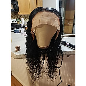 CorkHead Wig Head Mannequin Head with Stand for Wigs Making 22 inch