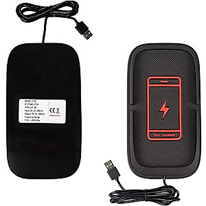 Wireless Charger, Jewaytec Car Wireless Charging Station, 15W Fast Auto Wireless Charging Pad Compatible with iPhone 14 13/13 Pro/13 Mini/13 Pro Max/Se 2022/ iPhone12 Pro Max,Tesla Model 3