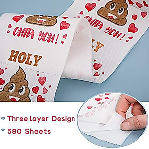 40th Birthday Gifts for Men and Women - Happy Prank Toilet Paper - 40th Birthday Decorations, Party Supplies Favors - Funny Gag Gifts Novelty Bday Present for Him, Her, Friends - 380 Sheets & 3 Layers