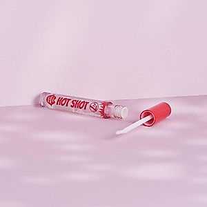 W7 Hot Shot Plumping Gloss - Enhancing Plump Effect For Fuller Lips - Clear, Natural, High Shine Finish