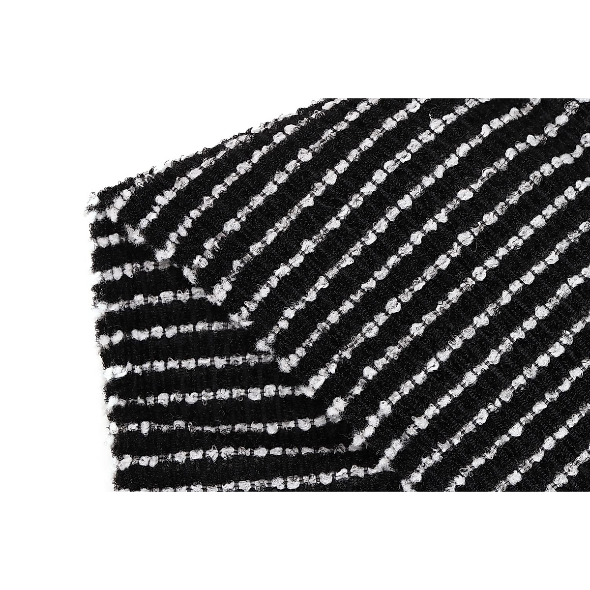 Exfoliating Washcloth [Made in Japan] Extra Long Exfoliating Towel Special Texture Makes Fluffy Foam Lather, Back Scrubber, Dead Skin Cell Remover, Loofah for Women and Men (Black)