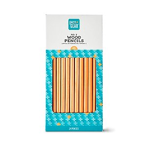 Pen+Gear No. 2 Wood Pencils 24 Count, School and Office (96 Count)