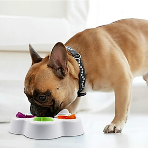 Dog Puzzle Toys Interactive Food Dispensing Dog Toys Puppy Puzzle Slow Feeder Perfect for Beginner Entertaining Pet IQ Intelligent Toy