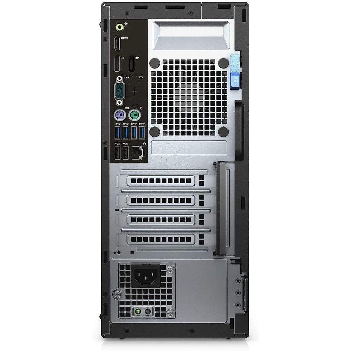 Dell 5050 Mini Tower Desktop Intel i7-6700 UP to 4.00GHz 32GB DDR4 New 1TB NVMe SSD + 2TB HDD Built-in AX200 Wi-Fi 6 BT Dual Monitor Support Wireless Keyboard and Mouse Win10 Pro (Renewed)