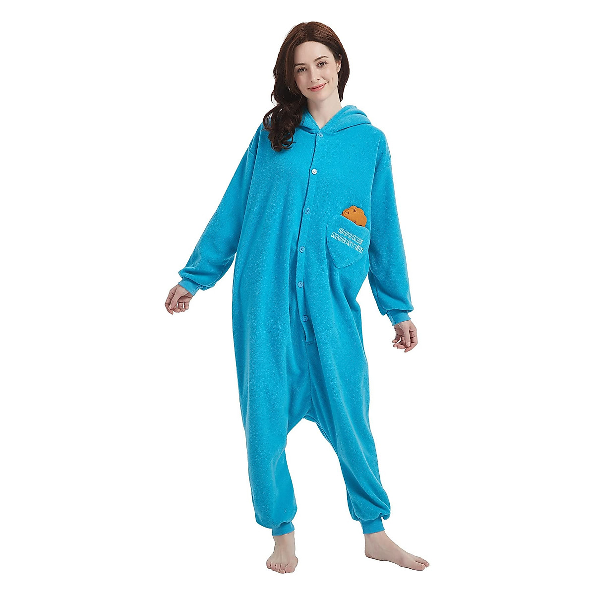 Sokotocy Animal Onesie Adult Unisex One-Piece Pajamas Cosplay Costume For Men Women X-Large