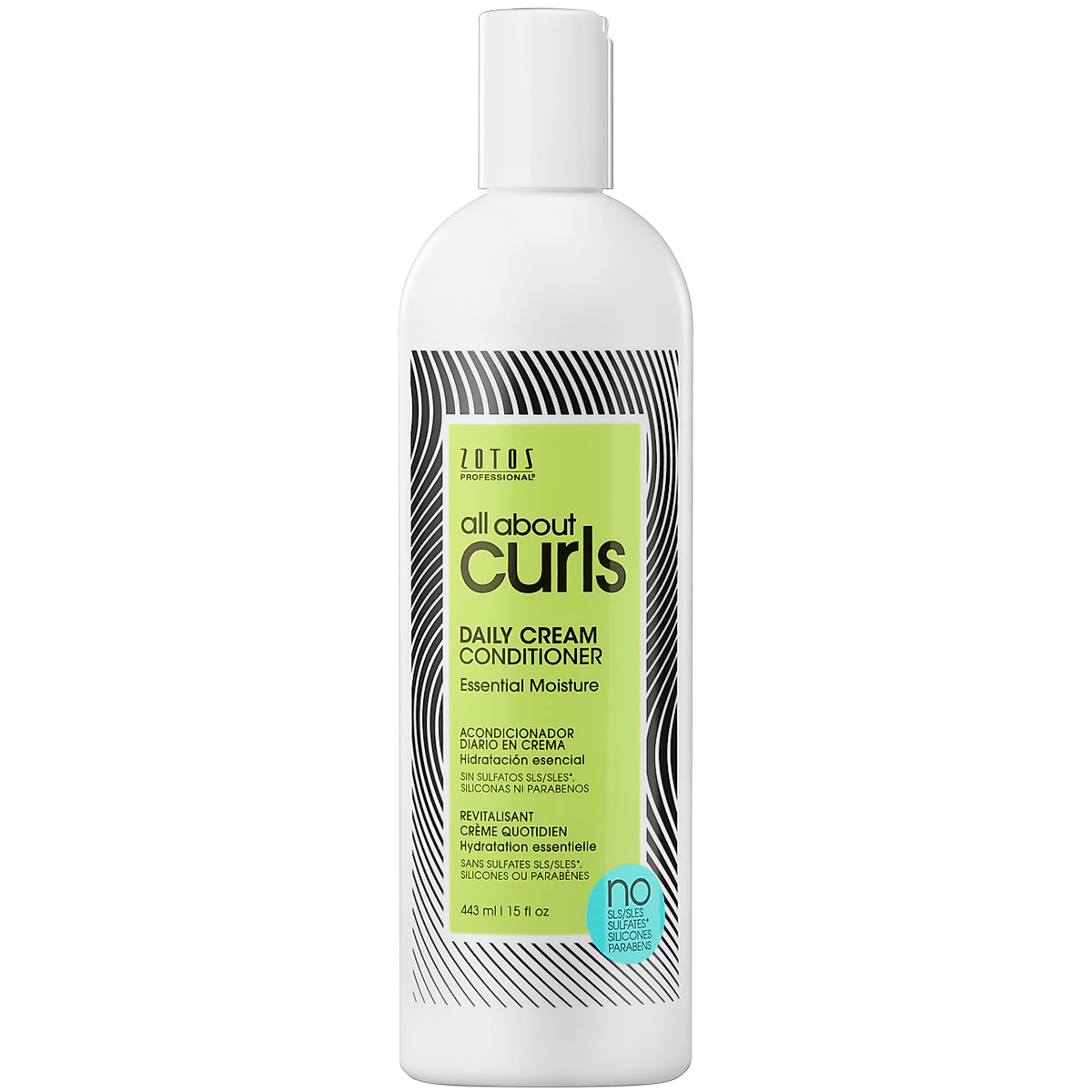 All About Curls Daily Cream Conditioner | Essential Moisture | Strengthens | 3X Resistance to Breaking | All Curly Hair Types | Cruelty Free | Sulfate Free | 32 Fl Oz