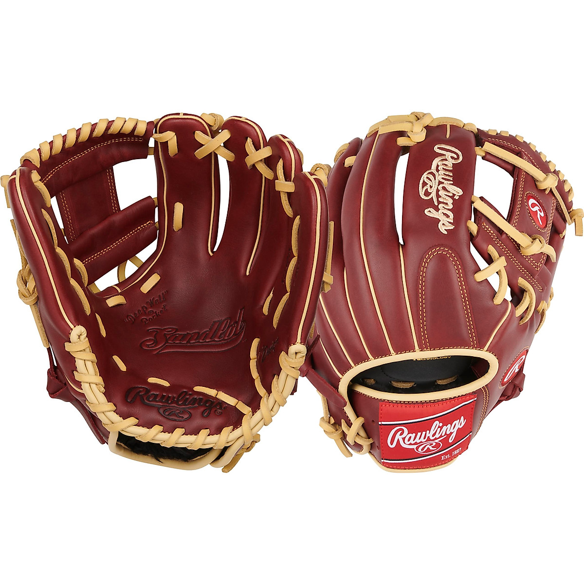 Rawlings | Sandlot Baseball Glove Series | Multiple Styles , Right Hand Throw, 1 Count ( Pack of 1)