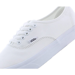 Vans Authentic Casual Shoes Size Men's 8.5 / Women's 10 True White