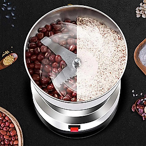 Electric Coffee Bean Grinder Nut Seed Herb Grind Spice Crusher Mill Blender