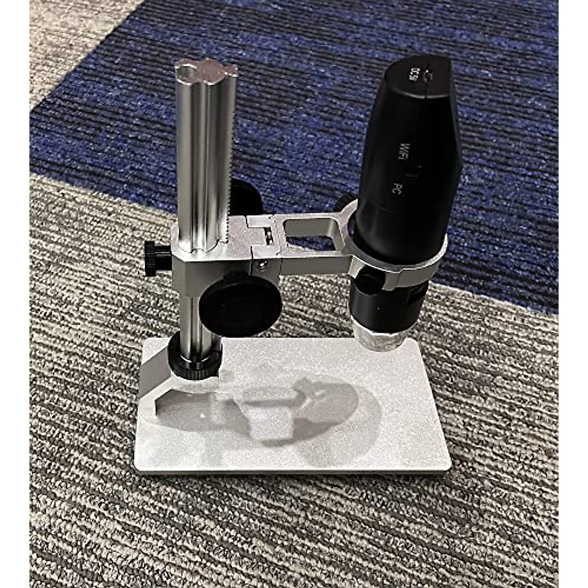 IWOBAC Metal Adjustable Universal Microscope Stand Holder