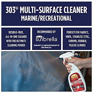 303 Boat Care Kit - Marine Aerospace Protectant, Marine Multi-Surface Cleaner, Clear Vinyl Protective Cleaner