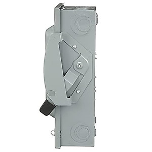 Square D - DU323 General Duty Safety Switch, Steel, Small, Non-Fusible, 100-Amp, 240V, 3-Pole, Indoor