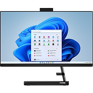 Lenovo IdeaCentre AIO 3i AIO Desktop 23.8" FHD IPS Anti-Glare Display 11th Generation Intel i3-1115G4 Processor 16GB RAM 1TB SSD Intel UHD Graphics Harman Kardon Win11 Black + HDMI Cable