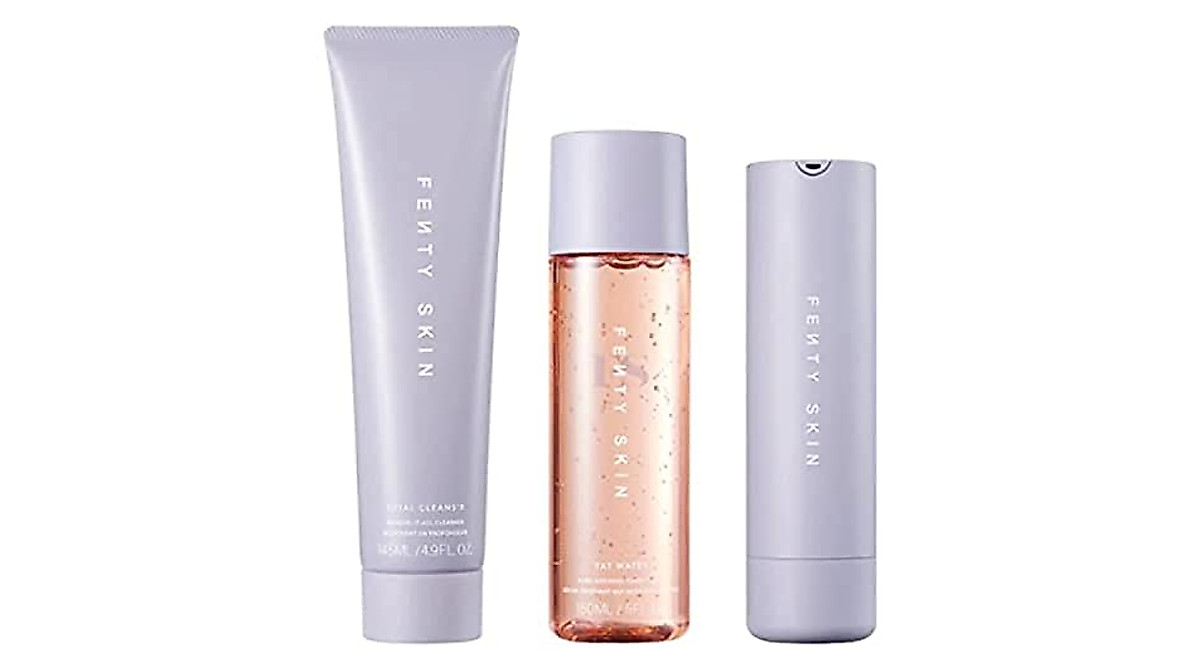 Fenty Skin Start'r Set with Cleanser, Fat Water & Hydra Vizor