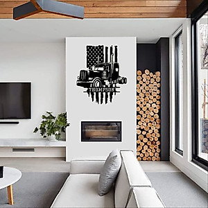 Custom Truck Metal Wall Sign - Personalized Truck Metal Wall Art - Truck Metal Wall Decor - Truck Home Decor - Gift for Him - Indoor Signs