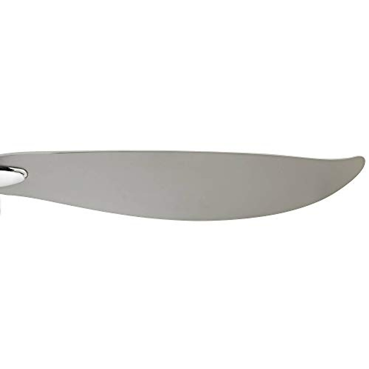 Possini Euro Design 56" Vengeance Modern 3 Blade Indoor Ceiling Fan with LED Light Remote Control Chrome Silver White Diffuser for Living Kitchen House Bedroom Family Dining Home Office Kids Room