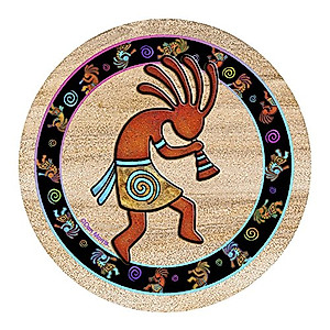 Thirstystone Drink Coaster Set, Kokopelli Toss
