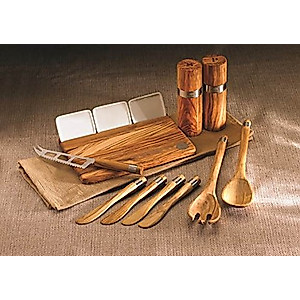 Berard Acero Olive Wood Pepper Mill