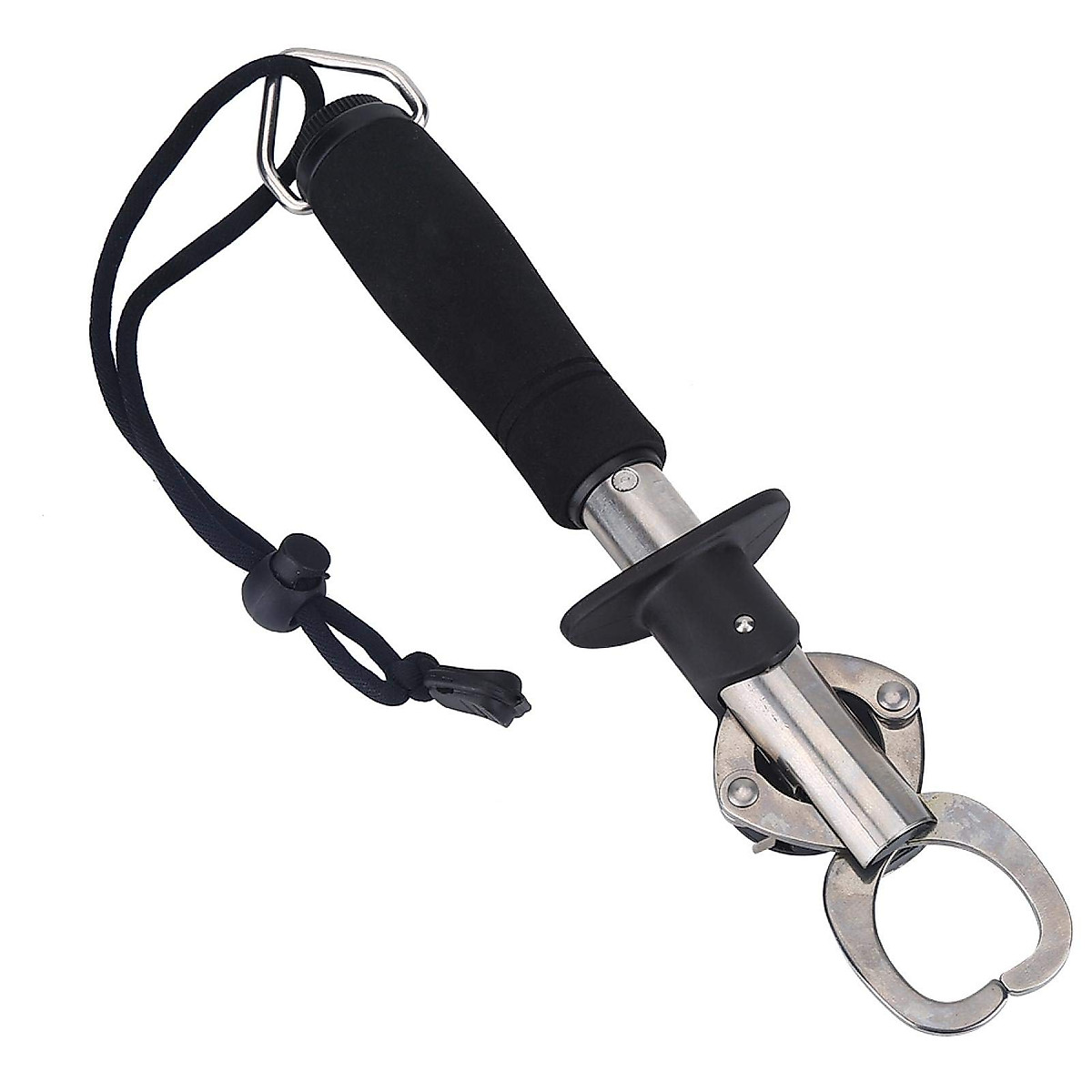 EVTSCAN Fishing Grip,Fishing Gripper,Fish Grabber,Durable 15 kg Weighing Scale Fishing Grip Gripper Fish Lip Grabber with Tape Measure