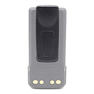 PMLN4651 PMLN4651A Belt Clip Compatible for Motorola Radio XPR3300 XPR3300e XPR3500 XPR3500e XPR7550 XPR7550e XPR7350 XPR7350e XPR7580 XPR7580e XPR7380 XPR7380e DP4400 DP4600 DP4800 APX4000 (3 Pack)