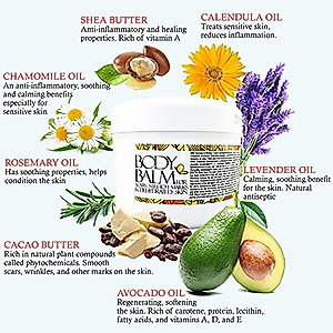 Stretch Mark Remover Cream | Firming, Hydrating, Tightening, Improves Skin Elasticity | Deep Moisturizing Post-Pregnancy Body cream for stretch marks | Naturally-Sourced Extracts and Oils Formula