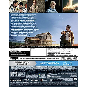 Interstellar (4K UHD + Blu-ray + Digital)