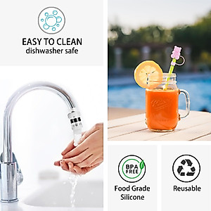 Stanley Straws Cover for Stanley Cup 40oz - Reusable Silicone Gummy Bear Straw Topper for Stanley 30oz，Cute Straw Cap Compatible Stanley ，Stanley Cup Accessories Bear Straw Cover (Bears)