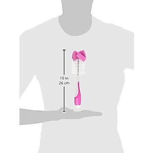 Munchkin Bottle and Nipple Brush, Colors May Vary