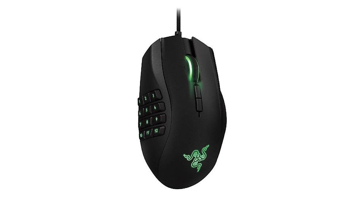 Razer Naga 2014: Ergonomic MMO Gaming Mouse with 12 Buttons