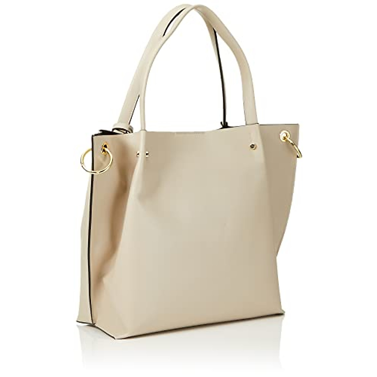 A|X Armani Exchange Women's Medium Woven Shopping Bag, Noise, OS