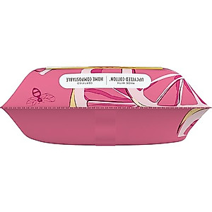 Burt's Bees Clarifying Facial Towelettes With Pink Grapefruit, Pre-Moistened Towelettes for All Skin Types, 99 Percent Natural Origin Skin Care, 30 ct. Package
