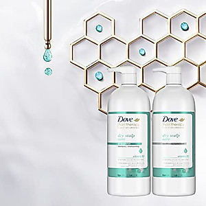 Dove Hair Therapy Dry Scalp Care Conditioner Soothe and Nourish Dry Scalp Hair Conditioner with Vitamin B3 33.8 fl oz